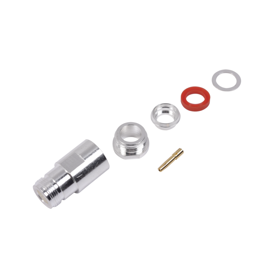 Conector BNC Macho para Mini Coaxial 1164A, 8212 (CCTV). | Grupo F&S