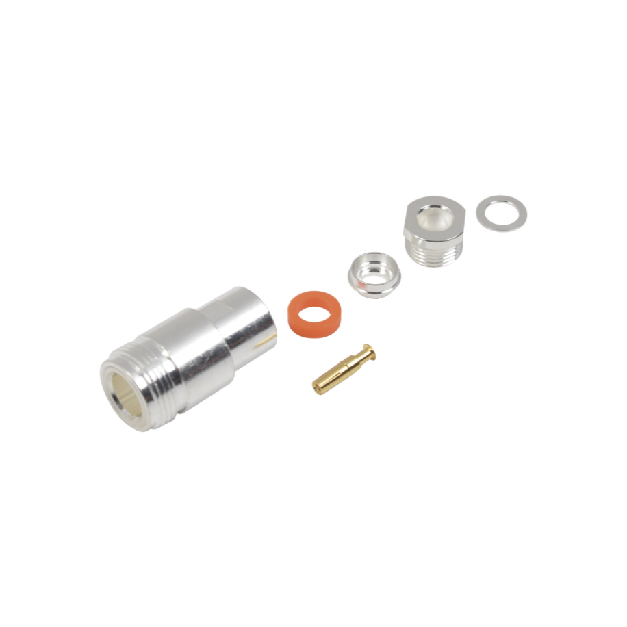 Conector N Hembra de rosca para cables RG-8/X, BELDEN 9258. | FSCompras